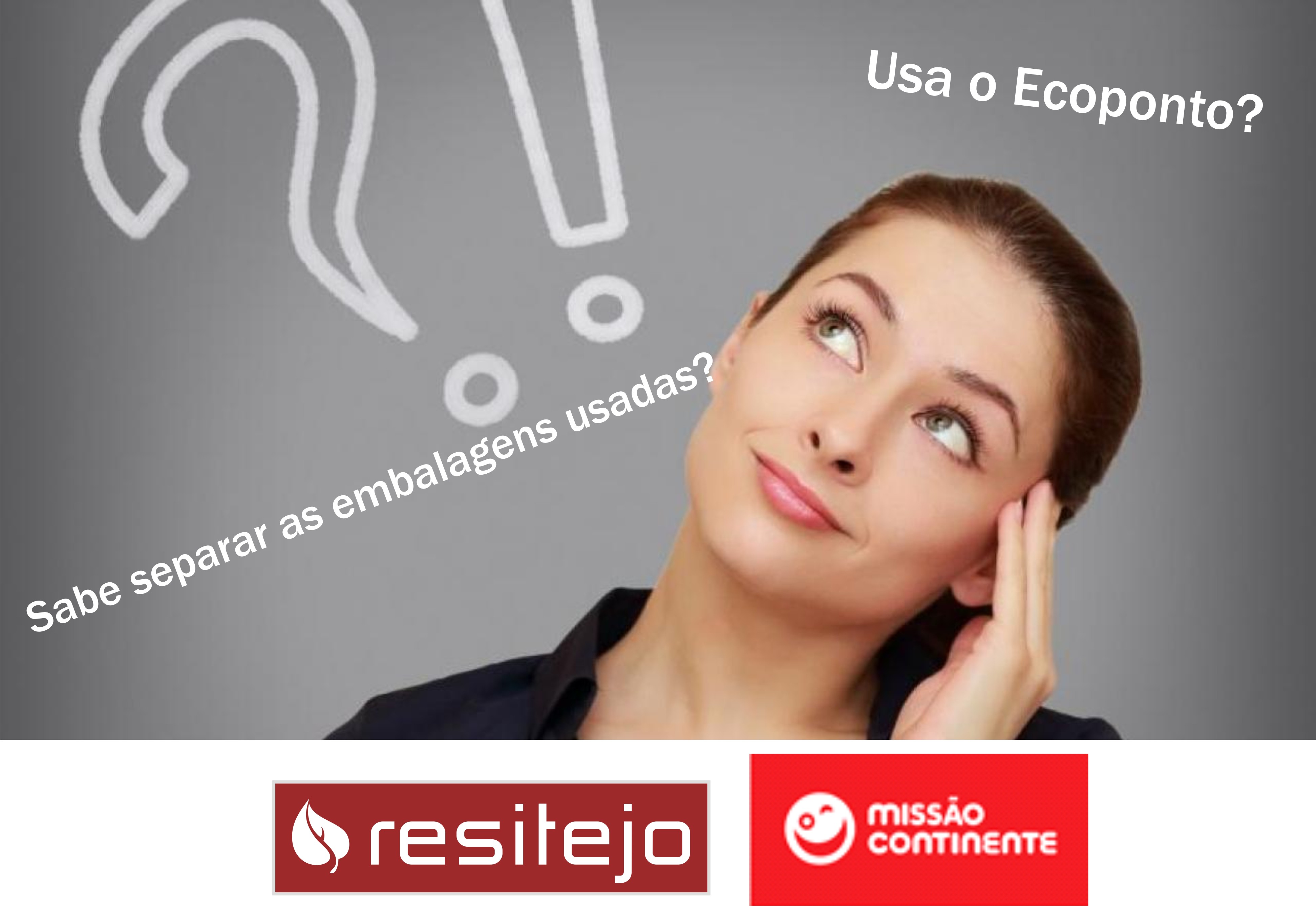Campanha de sensibilização para a separação das embalagens usadas em ...