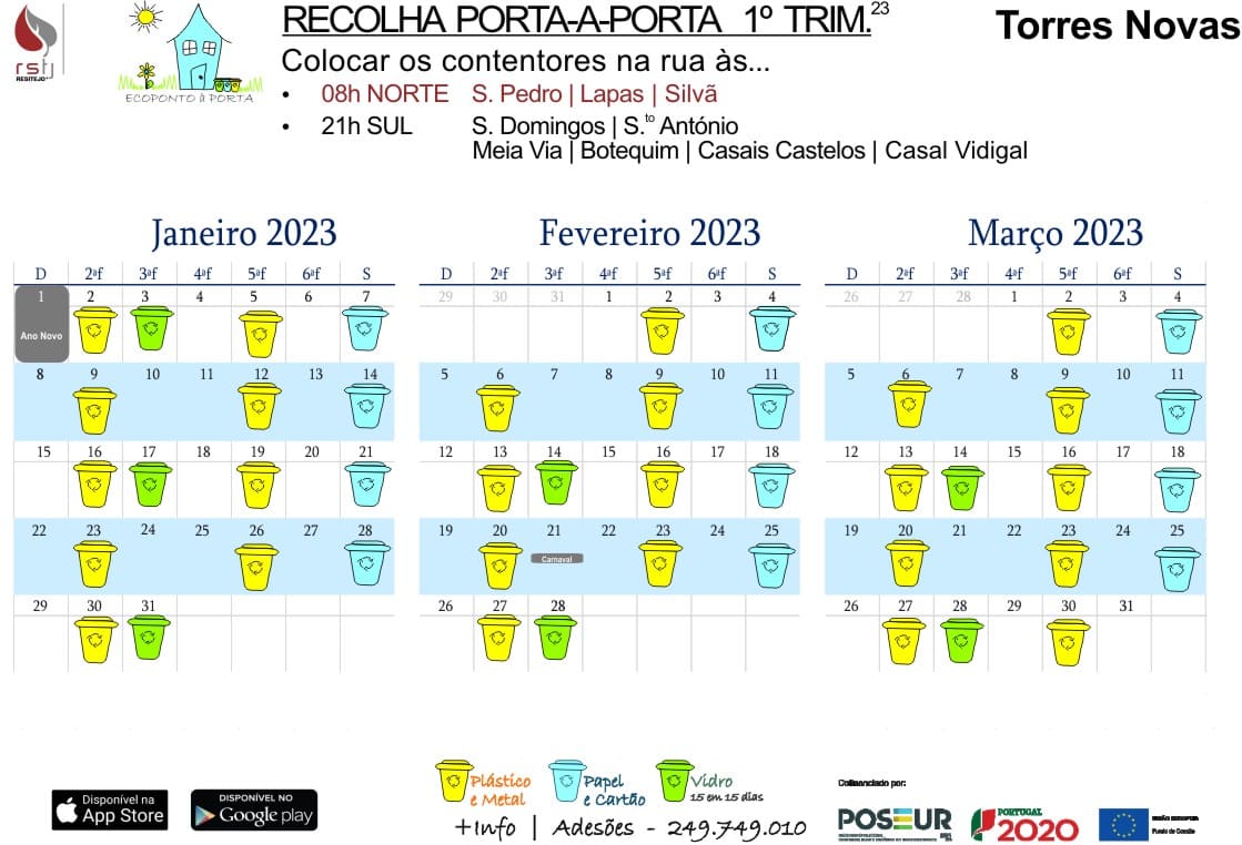 “Recolha Porta-a-Porta": Torres Novas - RSTJ